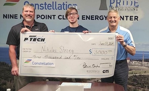 Oswego County TodayConstellation Presents Scholarships to Former P-TECH ...